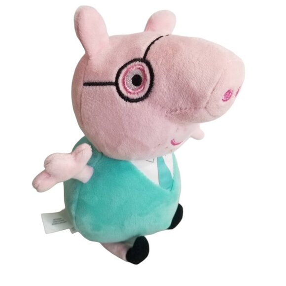 Peppa Pig | Toys | Peppa Pig Daddy Stuffed Plush Animal Toy Doll 8 Tall ...